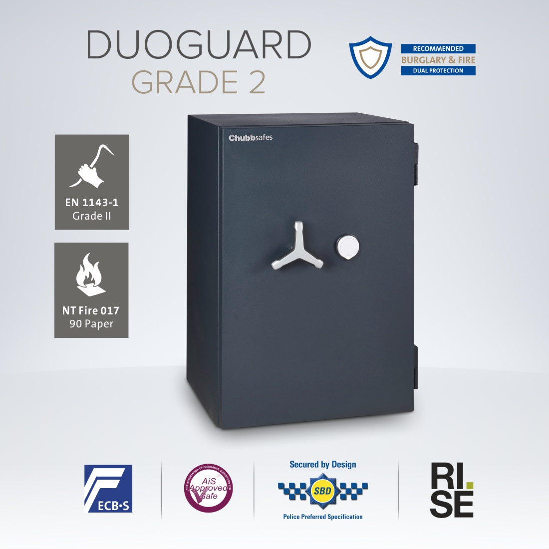 DuoGuard Eurograde 2 Safe | Size 150K | Chubbsafes Online