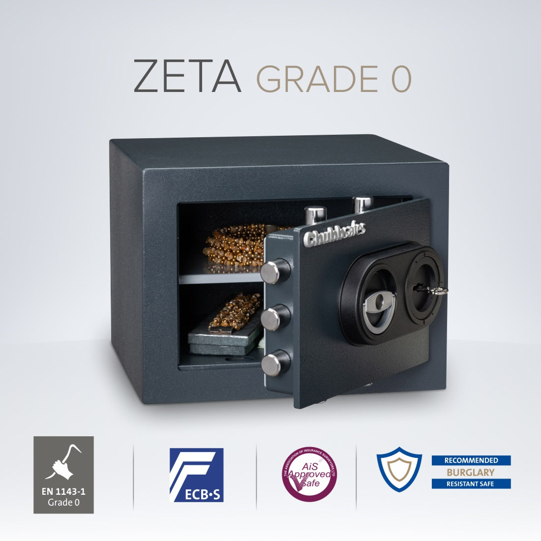 Zeta Eurograde 0 | 15K Key Lock Safe | Chubbsafes Online
