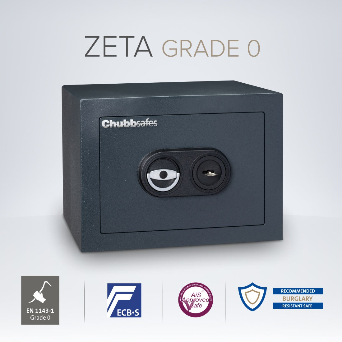 Zeta Eurograde 0 | 25K Small Key Lock Safe | Chubbsafes Online